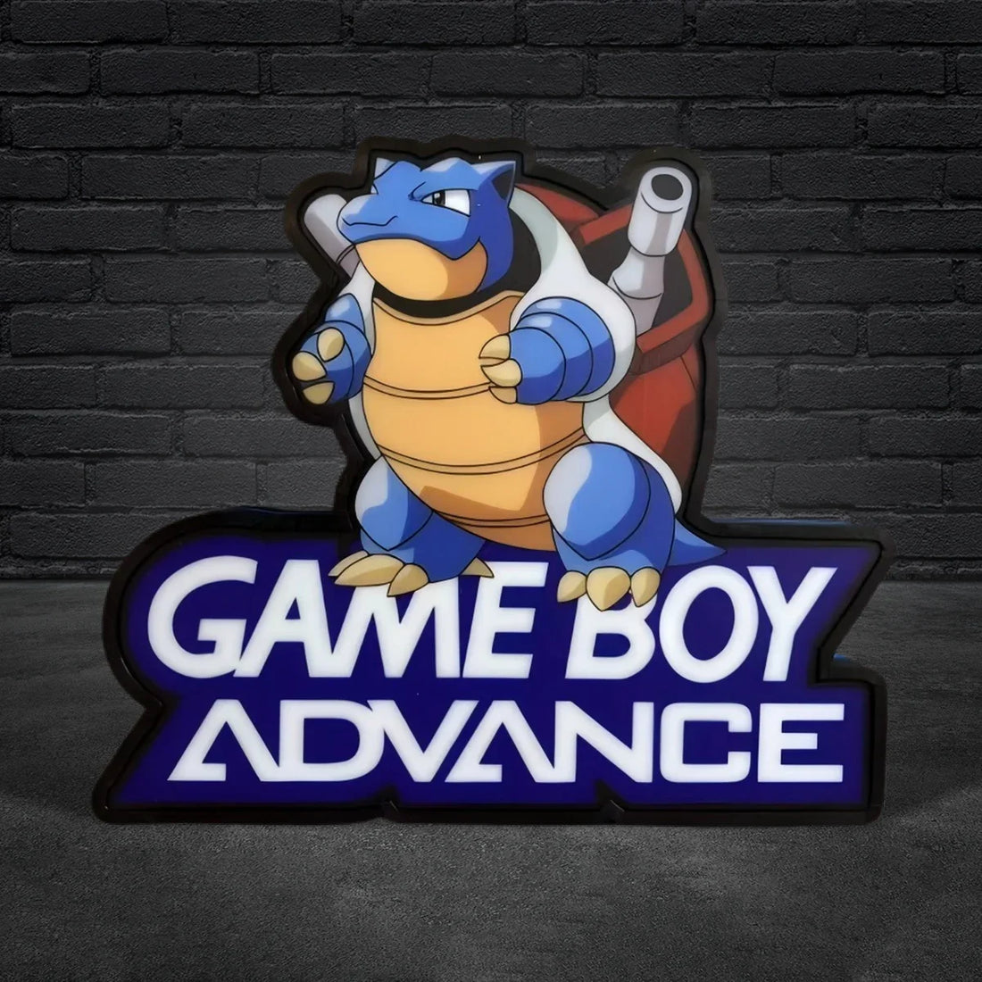 Gameboy advance Pokemon Blue Version LED Light Box, Perfect for Game R ...