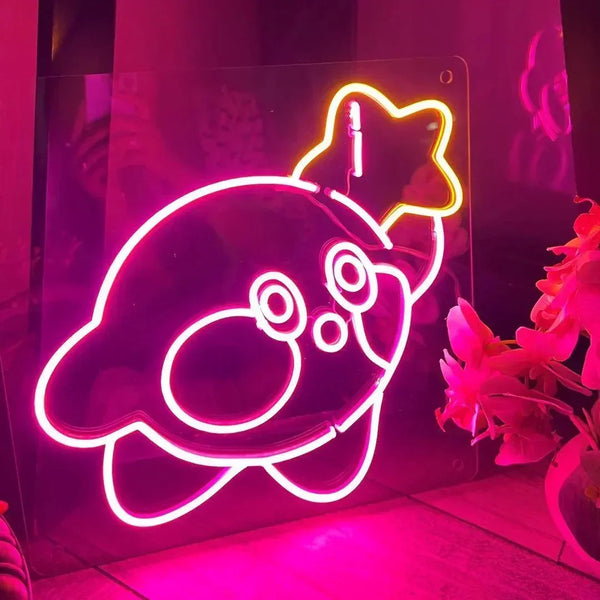 Kirby Star Neon Signs – FYLZGO Signs
