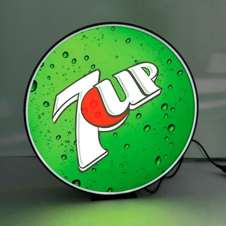 7 UP 3D printed lightbox logo led light box – FYLZGO Signs