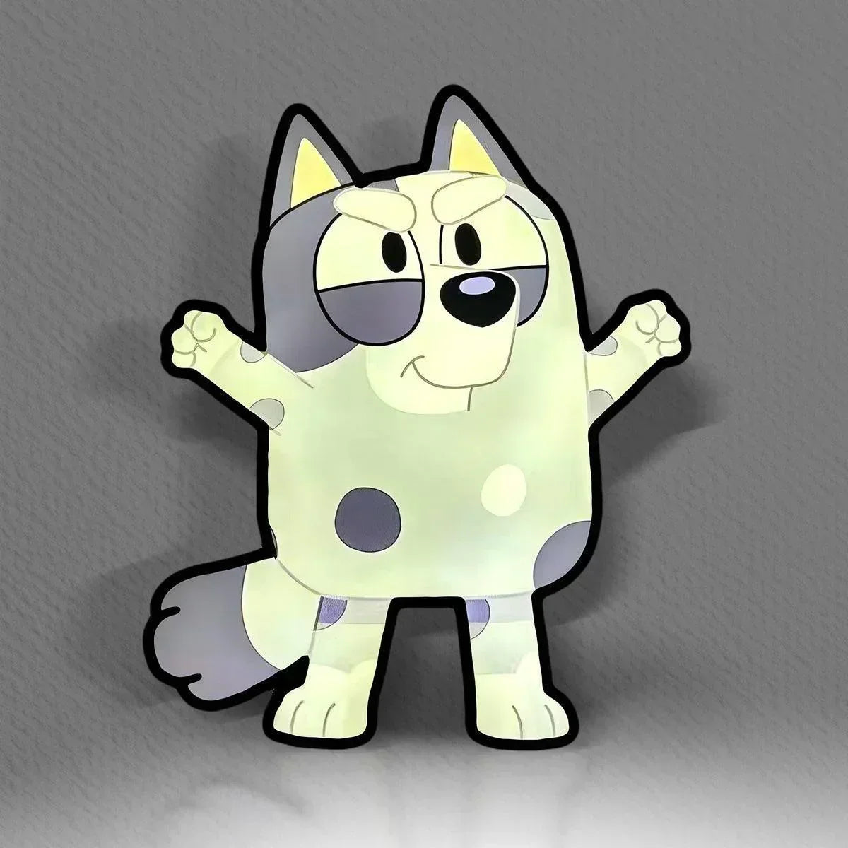 Muffin inspired from the TV Show Bluey LED Lightbox Sign/Lamp – FYLZGO ...