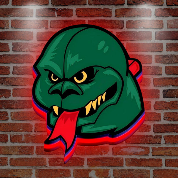 Gojira 3D Printed LED Lightbox for Gaming Room Decor – FYLZGO Signs