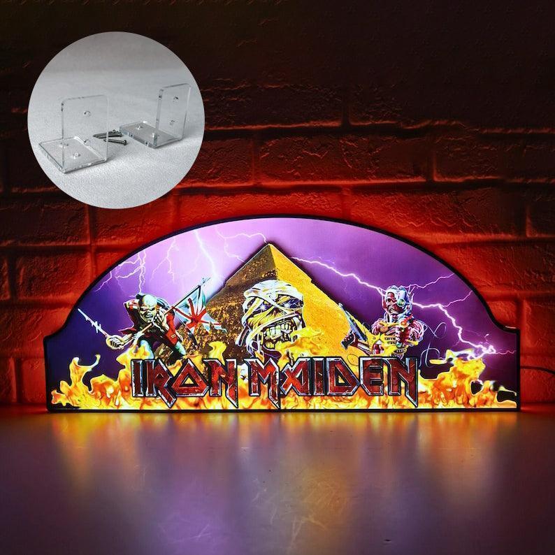Iron Maiden Pinball Topper, LED Pinball Topper with Dimming Function a ...