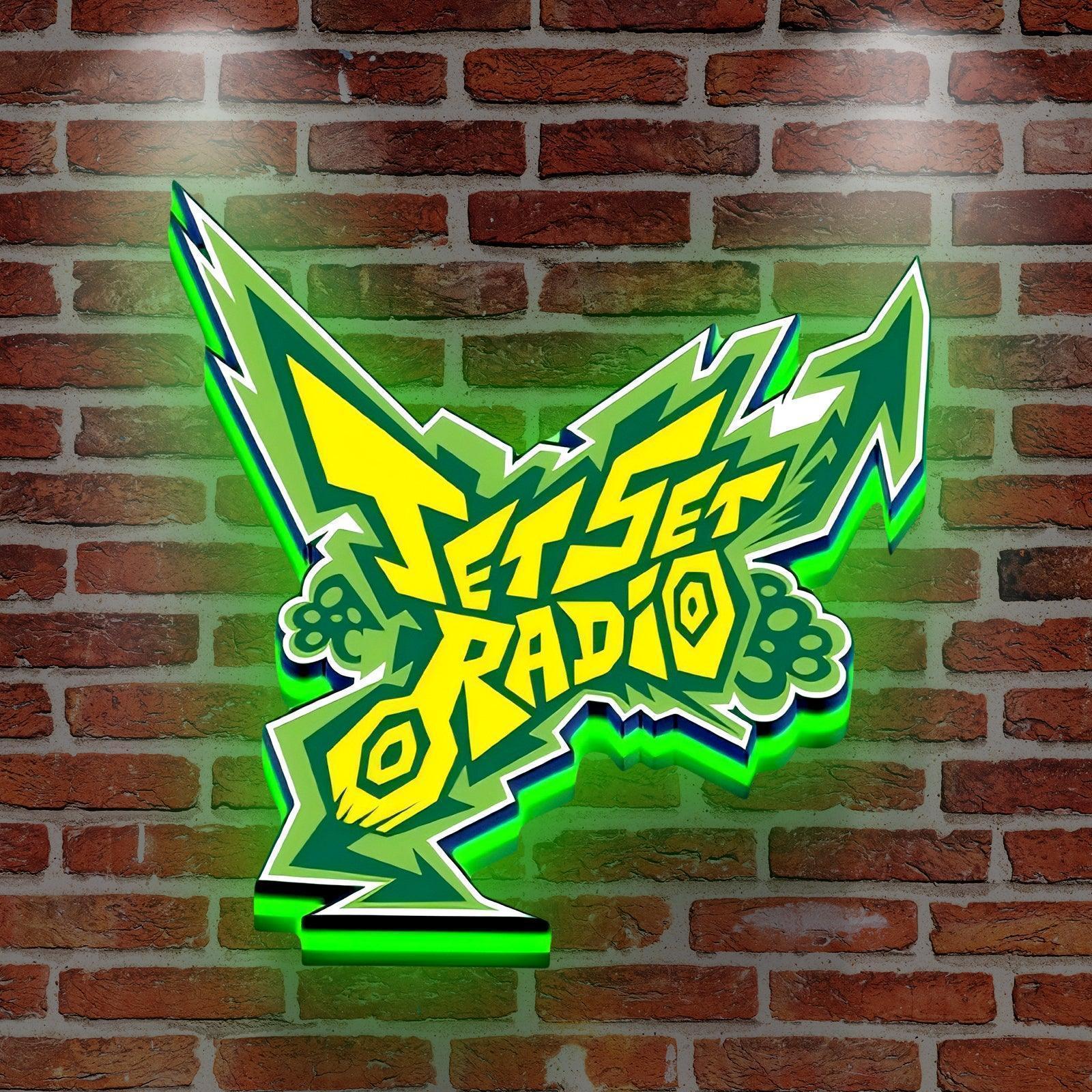 JSR Jet Set Radio 3D Printed LED Lightbox – FYLZGO