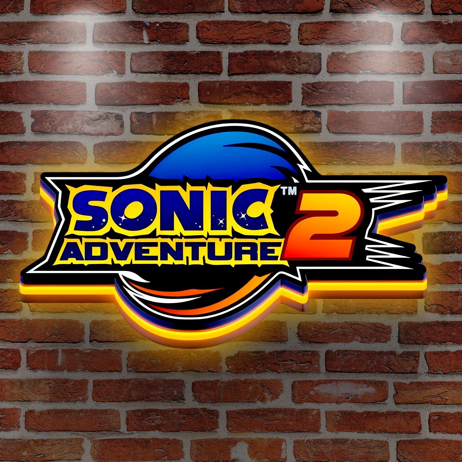 Sonic Adventure 2 3D Printed LED Lightbox Game Lightbox – FYLZGO Signs