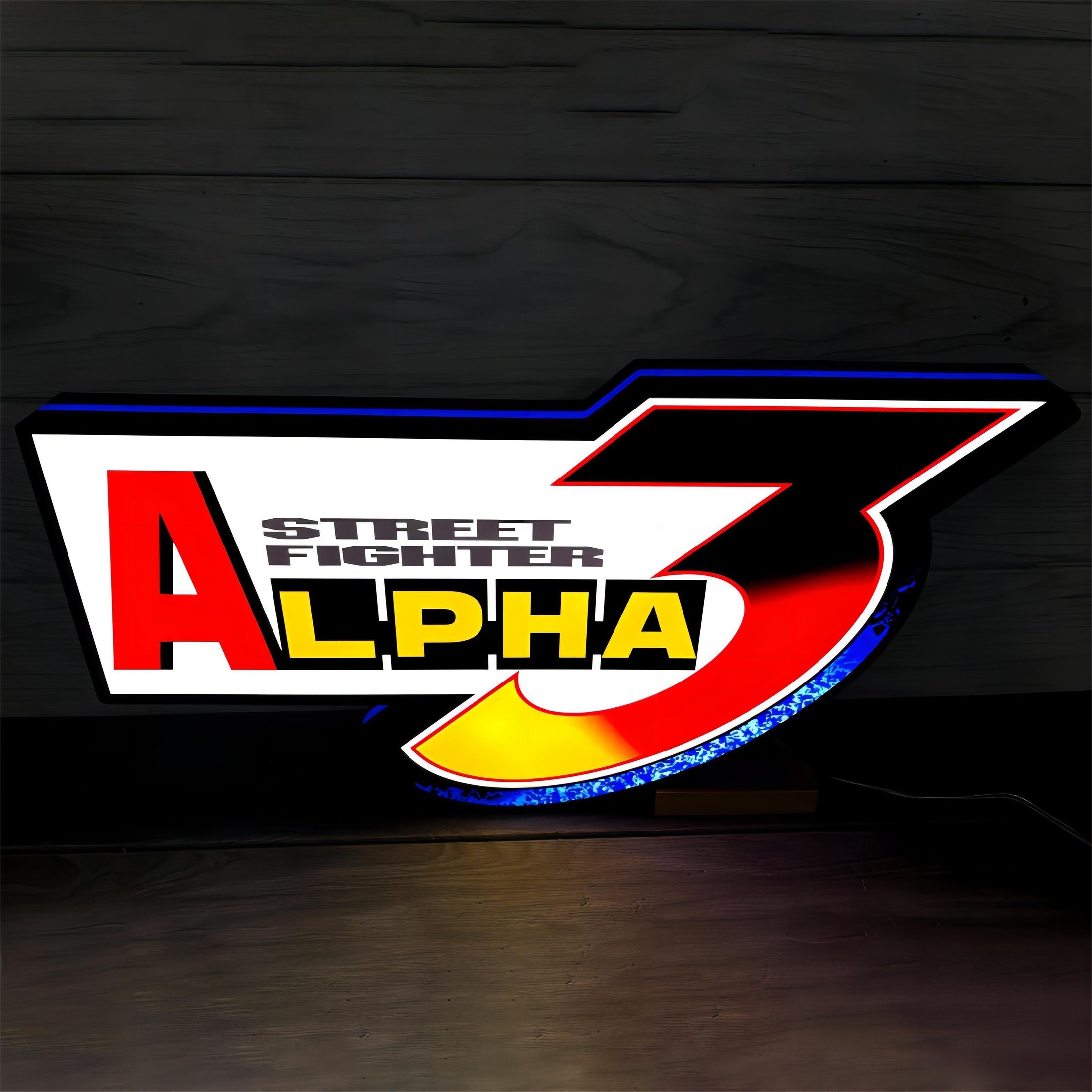 Alpha 3 Street Fight 3D Printed LED Lightbox Game Lightbox – FYLZGO