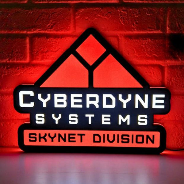 Cyberdyne Systems Terminator LED Sign, Great Nostalgic Decoration, Ful ...