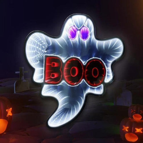 Scary Ghost Horror Neon Halloween Decoration – FYLZGO Signs