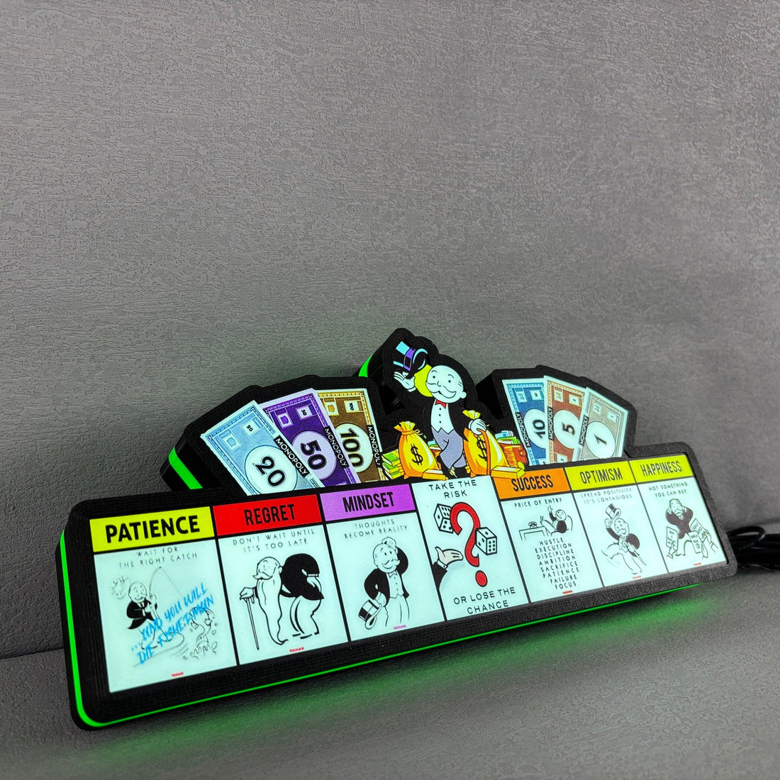 Monopoly Pinball Topper LED Lightbox USB Powered Fully Dimmable ...