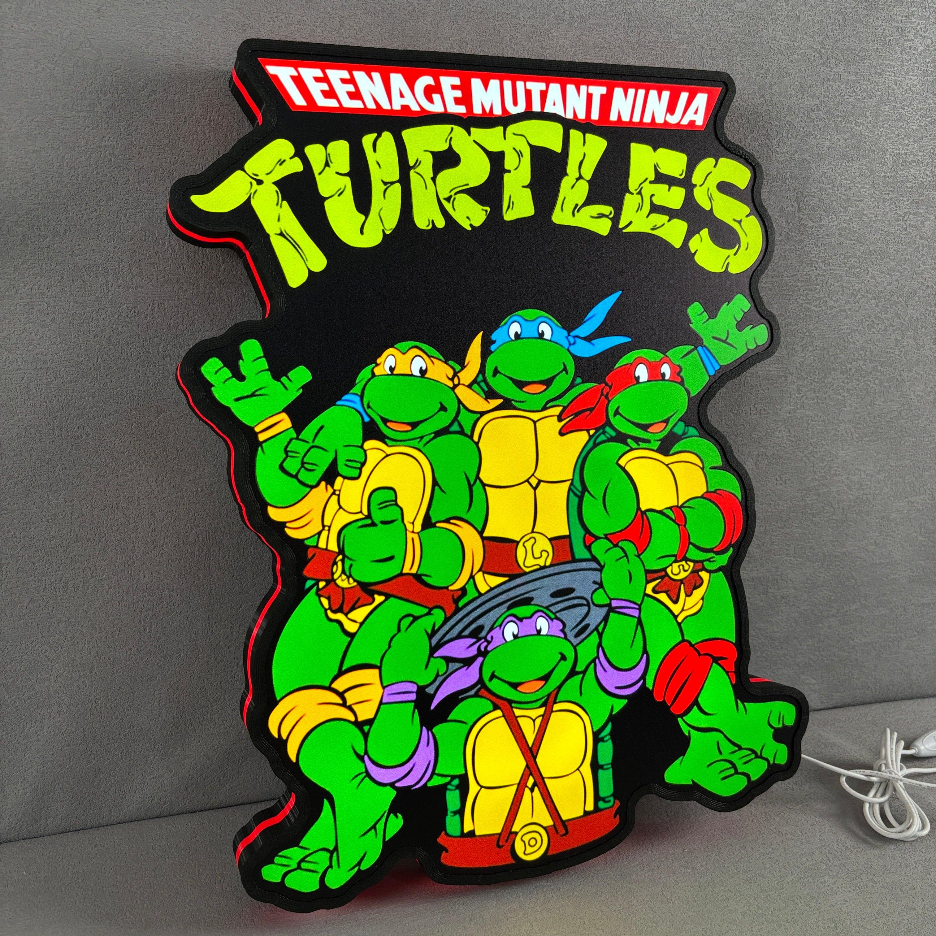 TMNT Teenage Mutant Ninja Turtle Fan arts 3D Light box – FYLZGO