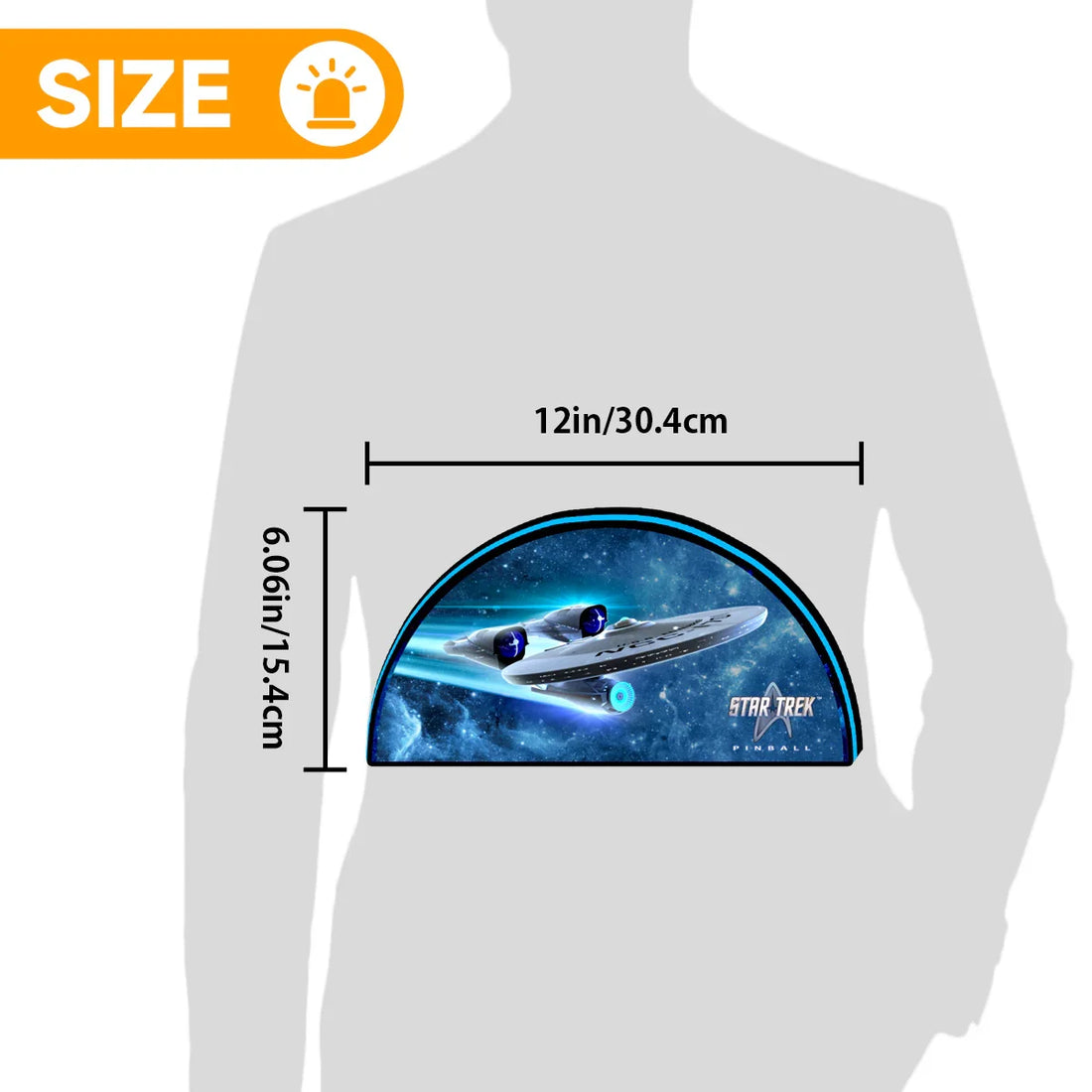 Topper for the Legends Pinball Star Terk Pinball Topper Led Lightbox ...