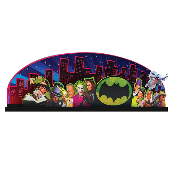 Topper Batman 66 Pinball topper 3D Acrylic LED Topper, for Pinball Mac ...