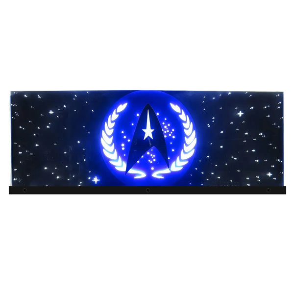 Star Trek Pinball Topper, Pinball topper 3D Acrylic LED Topper, for Pi ...