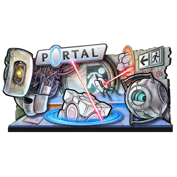 Portal Topper 3D Acrylic LED Topper, for Portal Pinball Game Revealed ...
