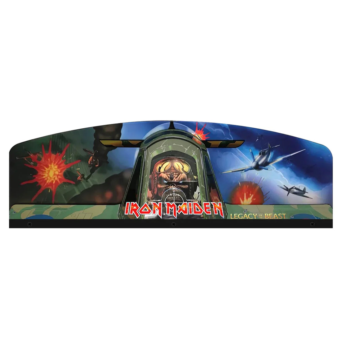 Iron Maiden Pinball Topper 3D Acrylic LED Topper, For Stern Pinball Ma ...