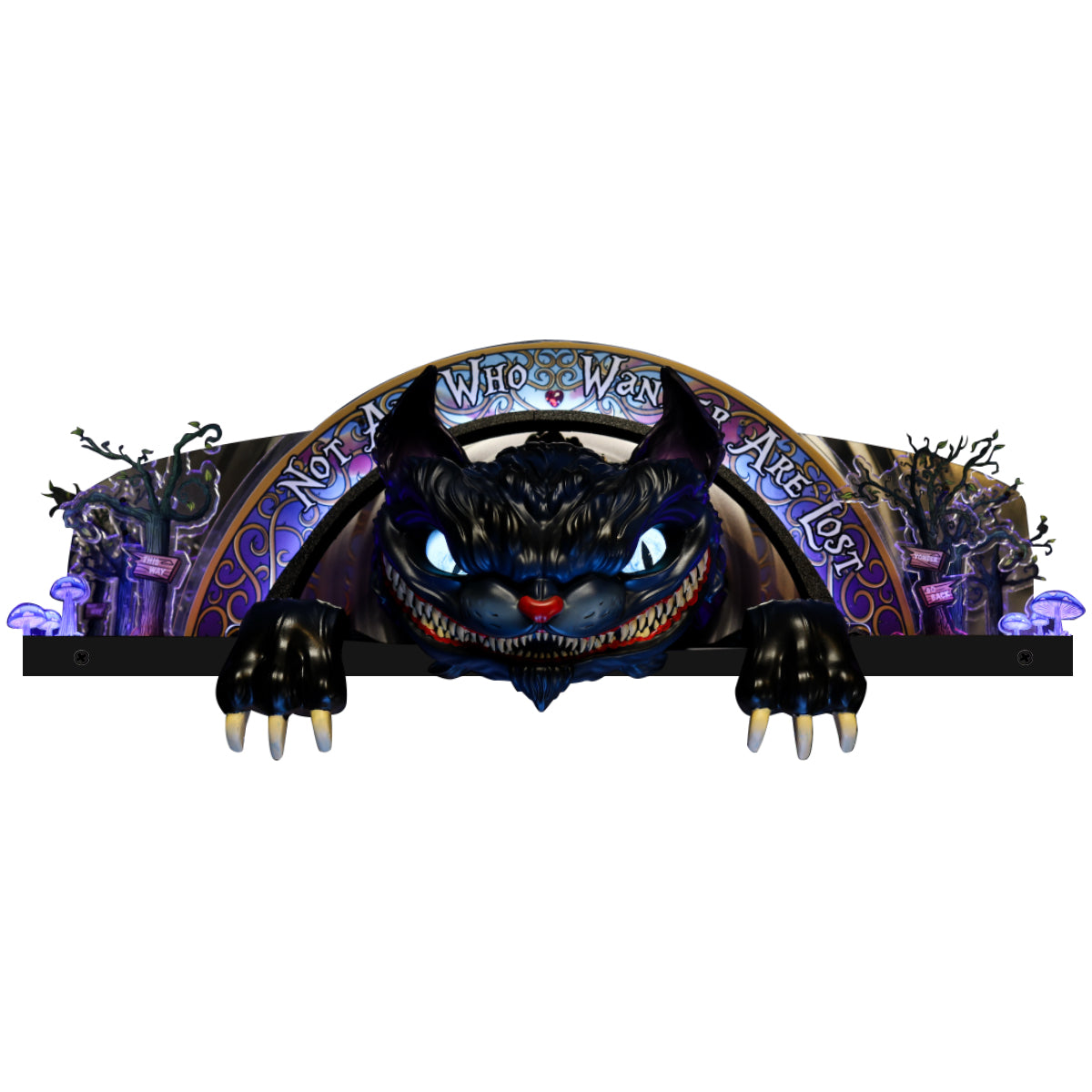 Alice's Adventures Pinball Topper 3D Acrylic LED Topper, For Pinball M ...