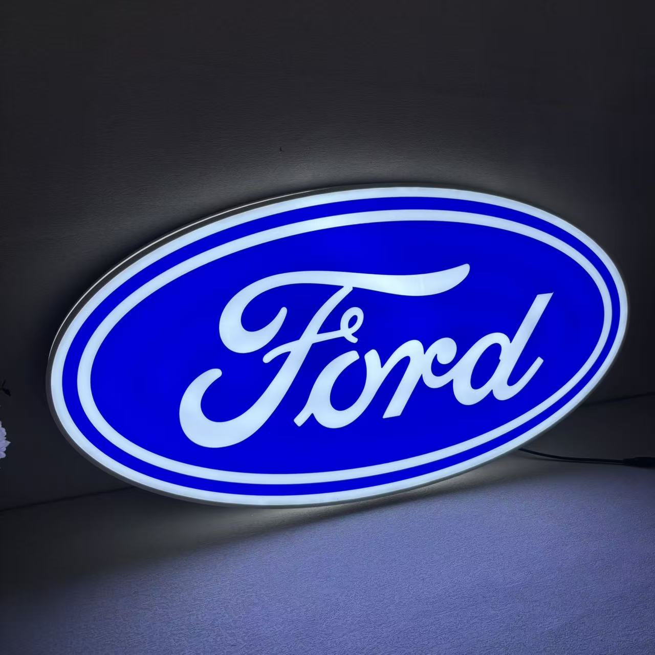 Ford Logo Car Logo LED Lightbox 3D Printed Lightbox – FYLZGO