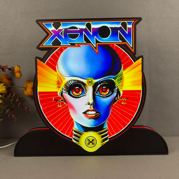 Xenon Pinball Topper 3D Printed Lightbox, Arcade Pinball Machine Acces ...
