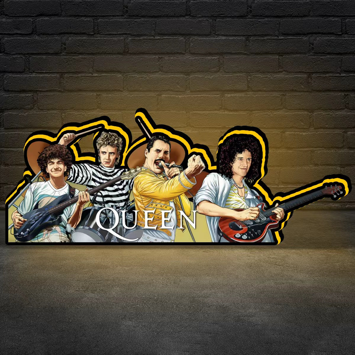 Queen Pinball Topper, Pinball Arcade Decor, for The Pinball Brothers P ...