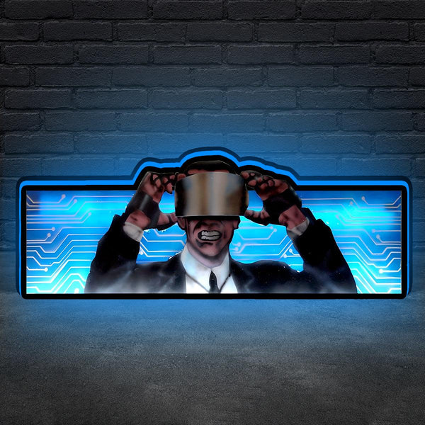 Johnny Mnemonic Pinball Topper LED Lightbox, 3D Printed Lightbox Rock ...