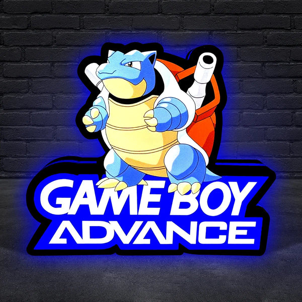 Gameboy advance Pokemon Blue Version LED Light Box, Perfect for Game R ...
