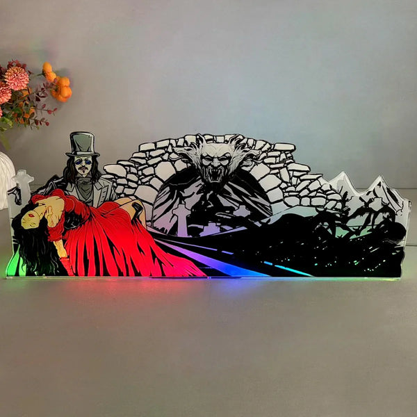 Bram Stroker's Dracula 3D Pinball Topper 3D Acrylic LED Topper, for Pi ...