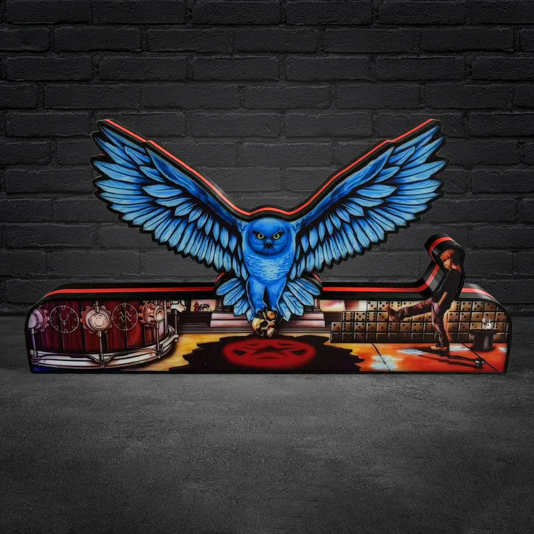 Rush Pinball Topper 3D Printed Lightbox, Rock 'n' Roll Fun, Pinball Ar ...