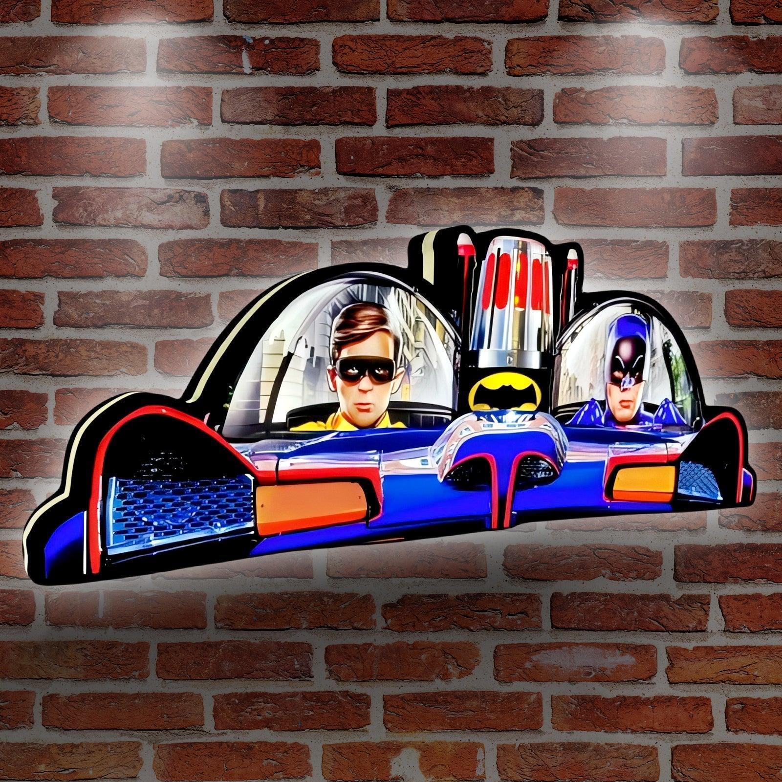 Super Hero Pinball Topper, Batman 3D Lightbox, Arcade Pinball Machine ...