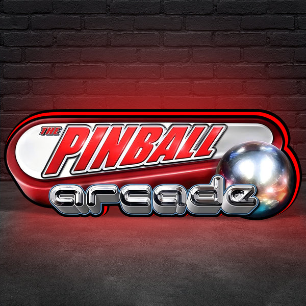 Pinball Arcade Logo Led lightbox for Pinball Machine, 3D Printed Light ...