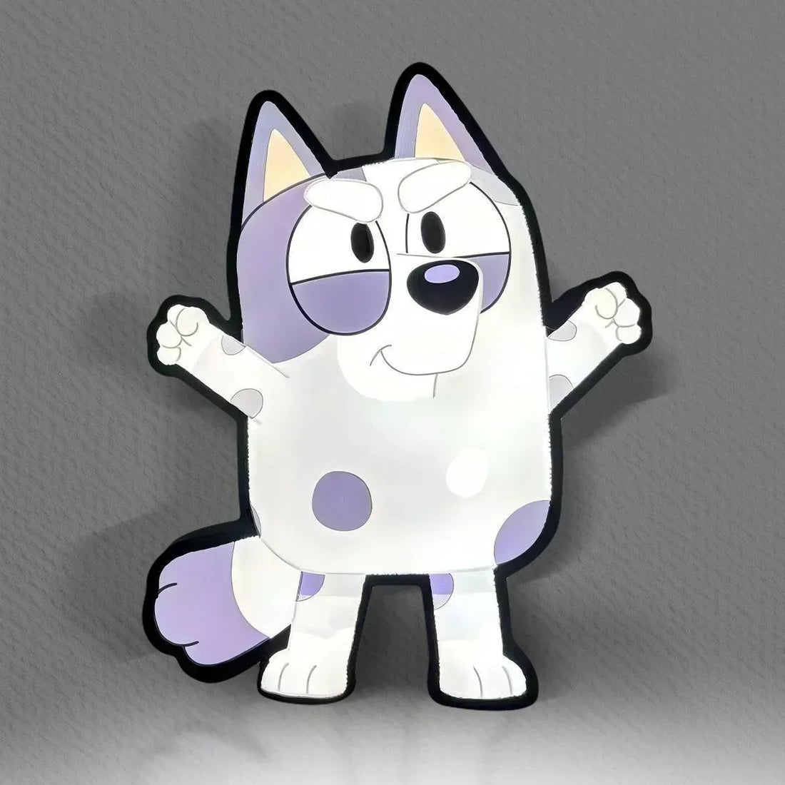 Muffin inspired from the TV Show Bluey LED Lightbox Sign/Lamp – FYLZGO ...