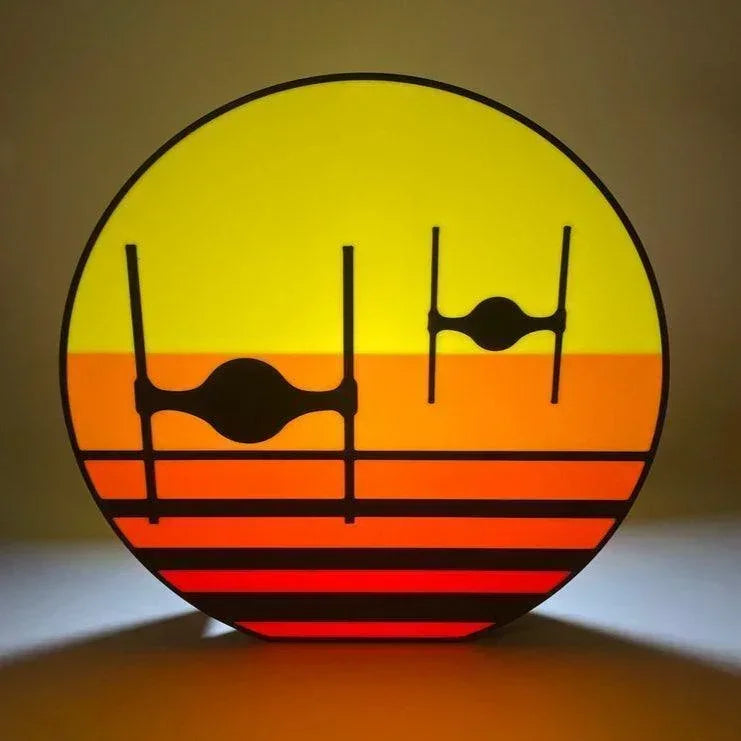 Sky Fighter Sunset LED Light Box - 3D Printed – FYLZGO