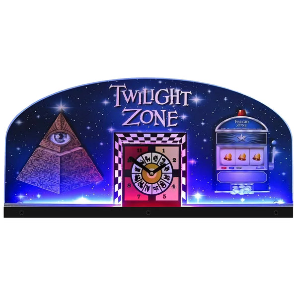 Twilight Zone Pinball topper 3D Acrylic LED Topper, for Williams Pinba ...
