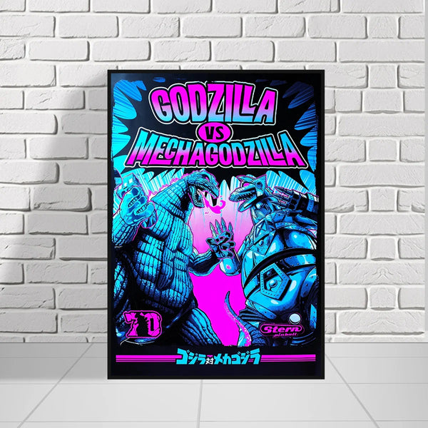 Godzilla Movie Poster LED Light Box (LED Light Box), Godzilla 3D Light ...