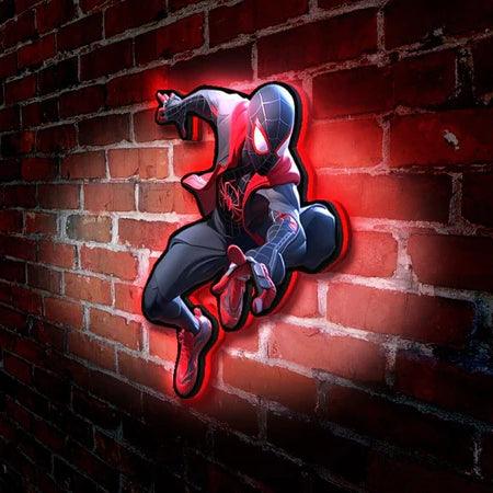 Miles Morales Spider-Man: Across the Spider-Verse 3D Printed LED Light ...