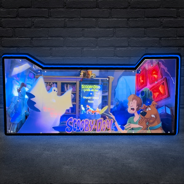 Scooby Doo Pinball Topper LED Sign, 3D Printed Lightbox, USB Powered ...