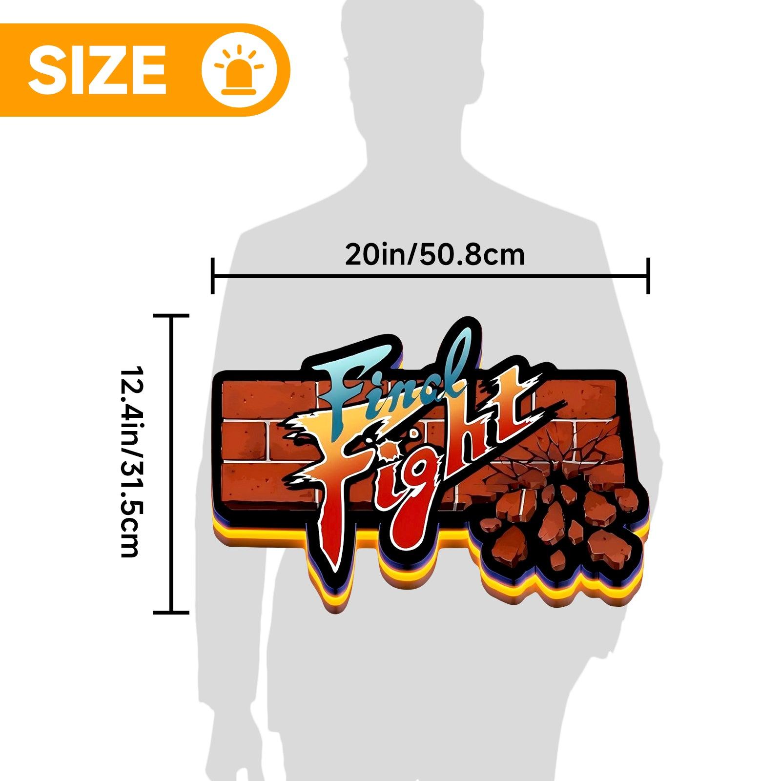 Final Fight 3D Printed LED Lightbox – FYLZGO