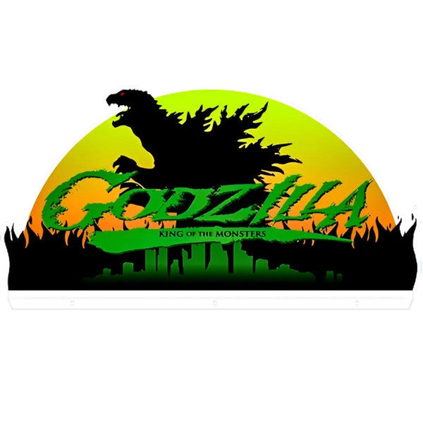 Godzilla Pinball Acrylic LED Topper, for Pinball Machine, Pinball Topp ...
