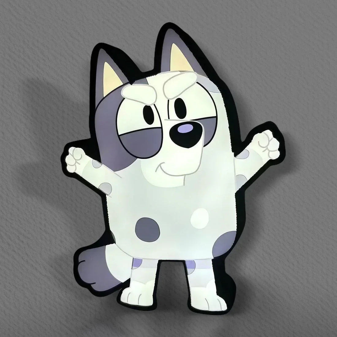 Muffin inspired from the TV Show Bluey LED Lightbox Sign/Lamp – FYLZGO ...