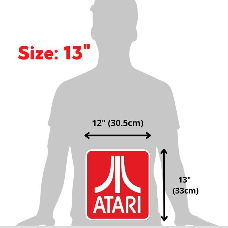 ATARI Sign for Gaming Room Decor, USB Powered Extra Long Cable, Full ...