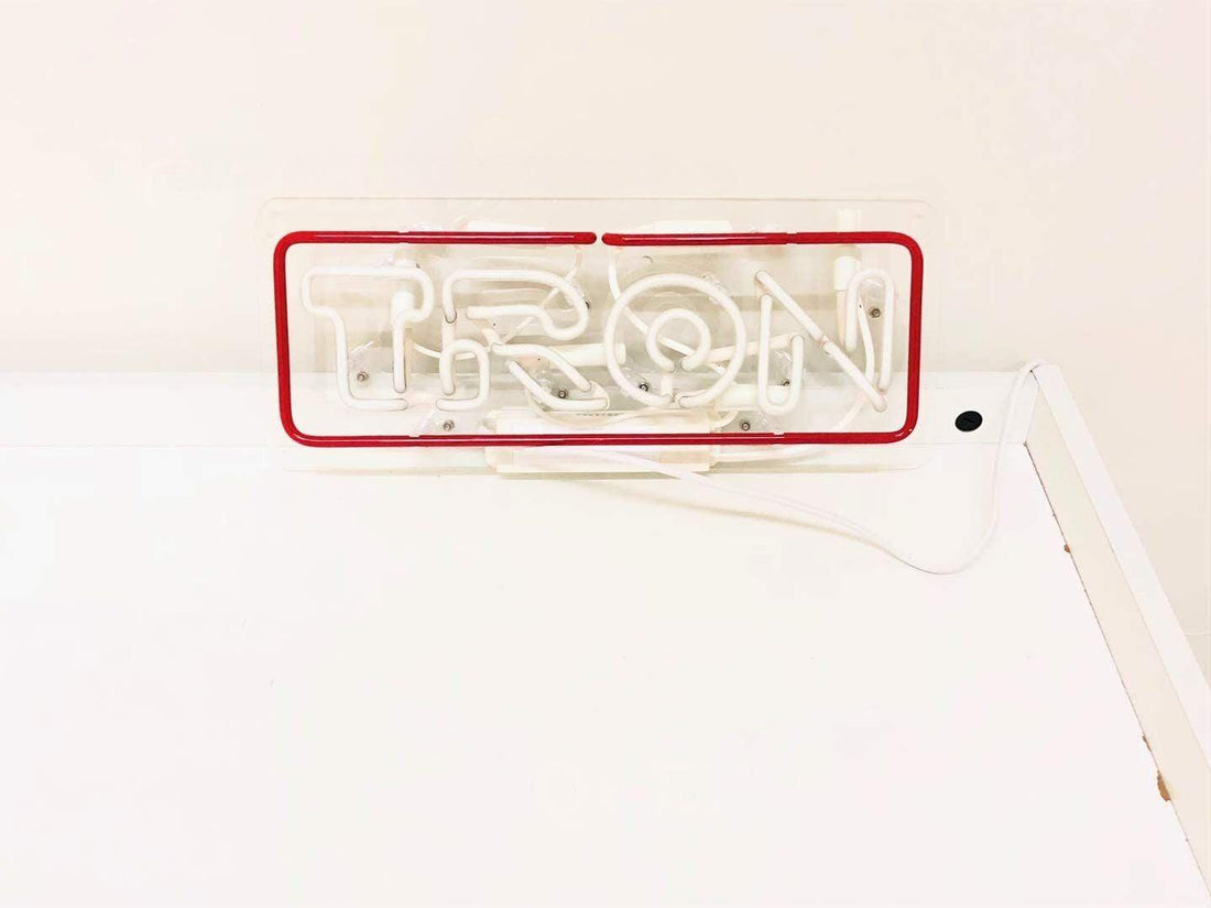 Tron Recognizer Game Acrylic 14" Neon Light Sign Lamp Bedroom Wall De ...
