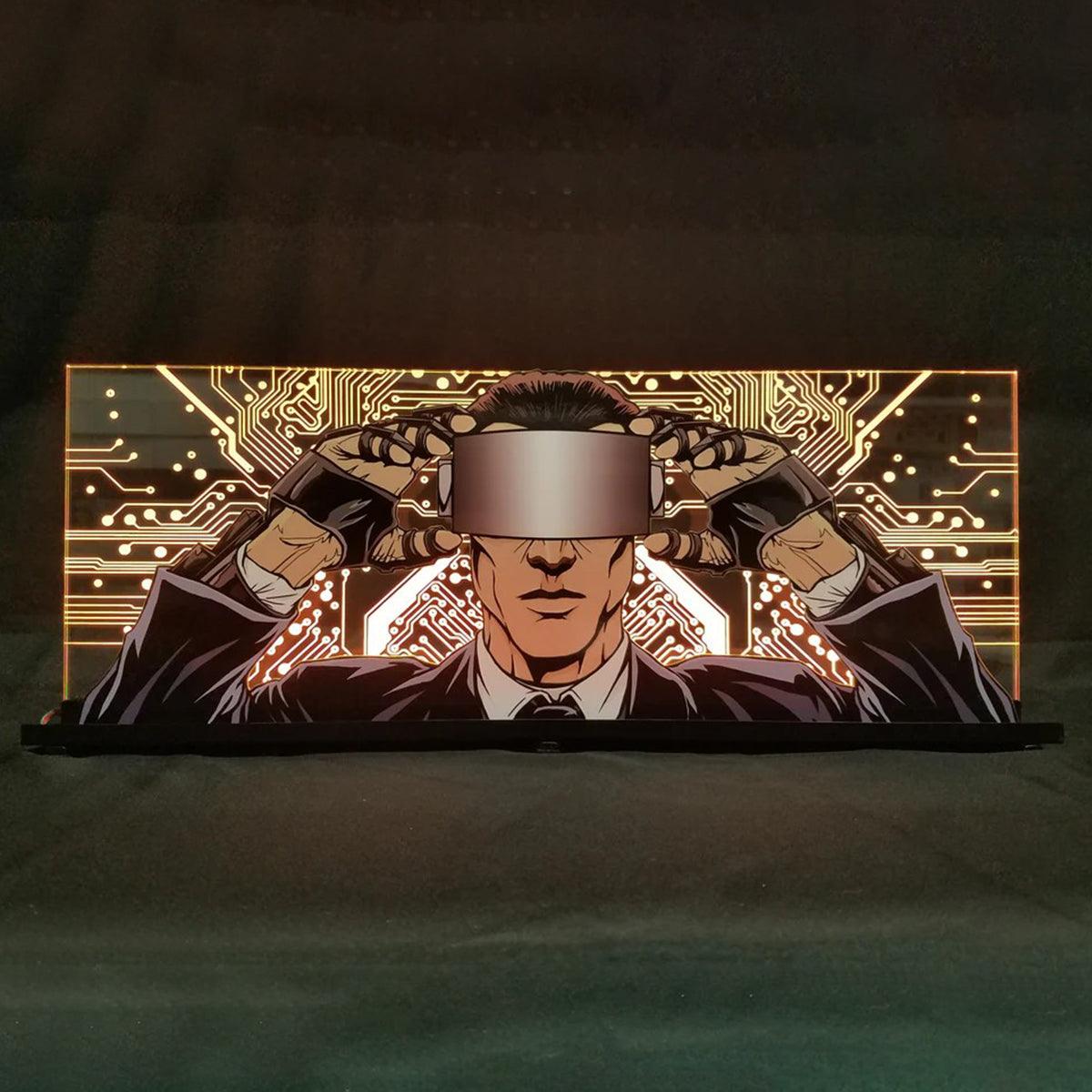 Johnny Mnemonic Pinball Machine 3D Acrylic LED Topper, for Pinball Mac ...