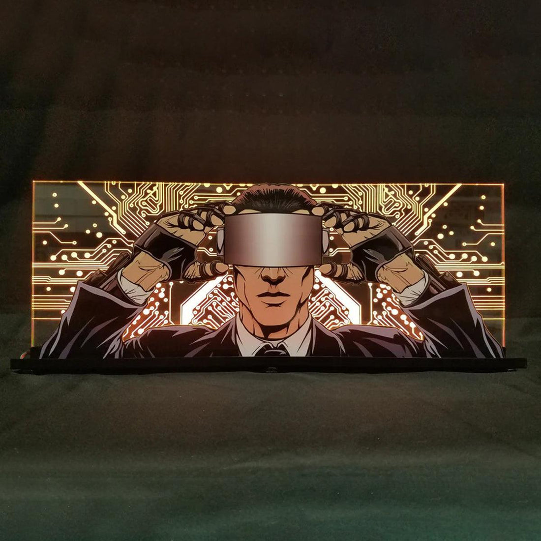 Johnny Mnemonic Pinball Machine 3D Acrylic LED Topper, for Pinball Mac ...