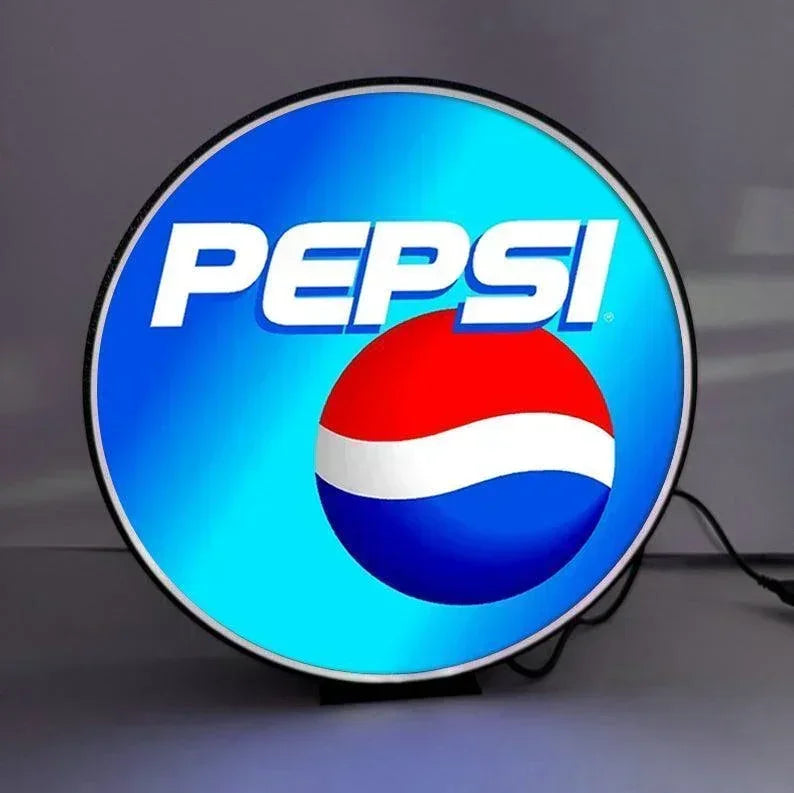 Pepsi Cola 3D printed lightbox logo led light box – FYLZGO Signs