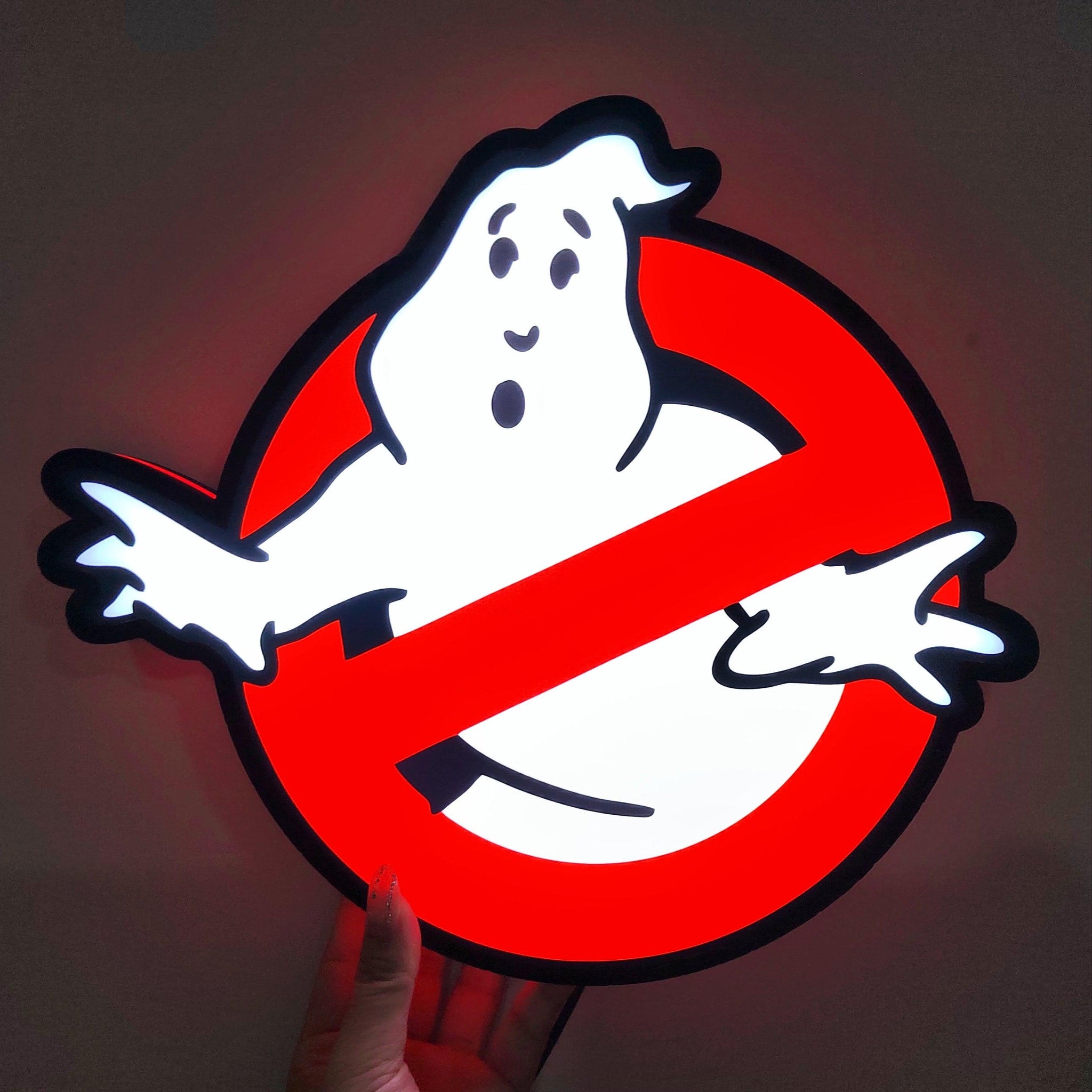 Ghostbusters Logo Light Box USB Powered with Dimming Control Perfect D ...