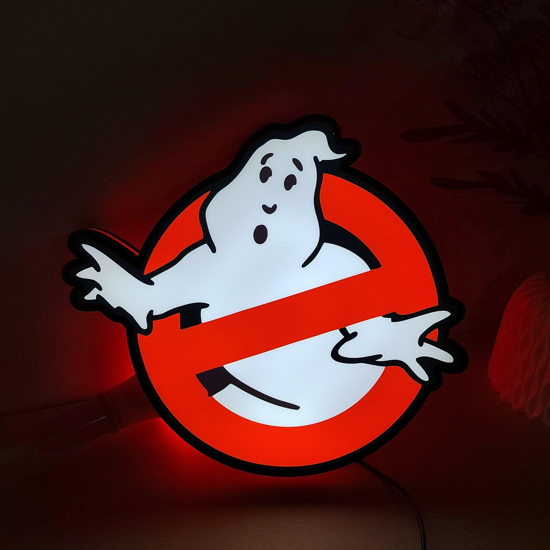 Ghostbusters Logo Light Box USB Powered with Dimming Control Perfect D ...