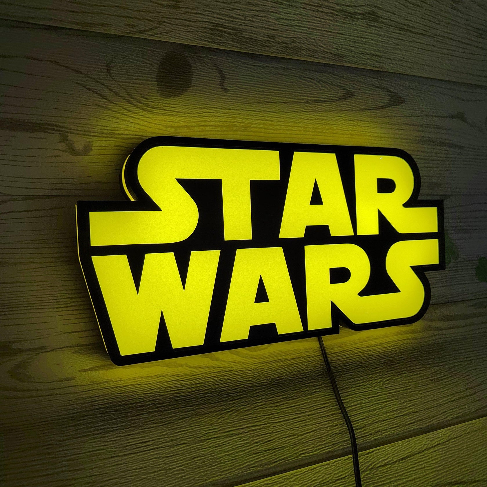 Star Wars Logo 3D Printed Lightbox Handmade, Star Wars Gifts for Woman ...