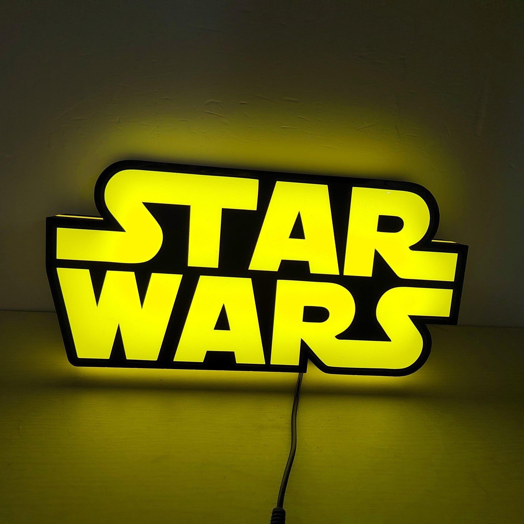 Star Wars Logo 3D Printed Lightbox Handmade, Star Wars Gifts for Woman ...