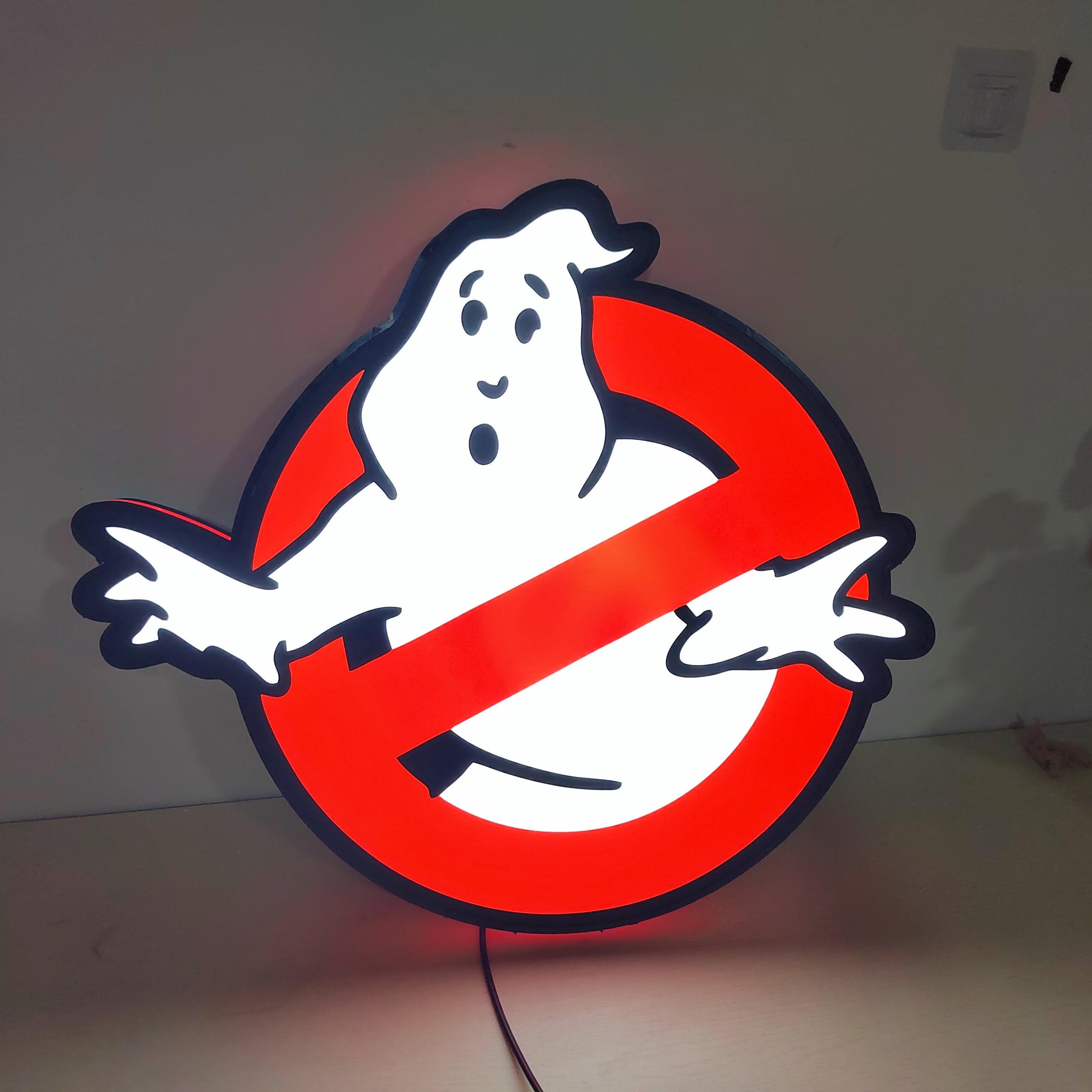 Ghostbusters Logo Light Box USB Powered with Dimming Control Perfect D ...