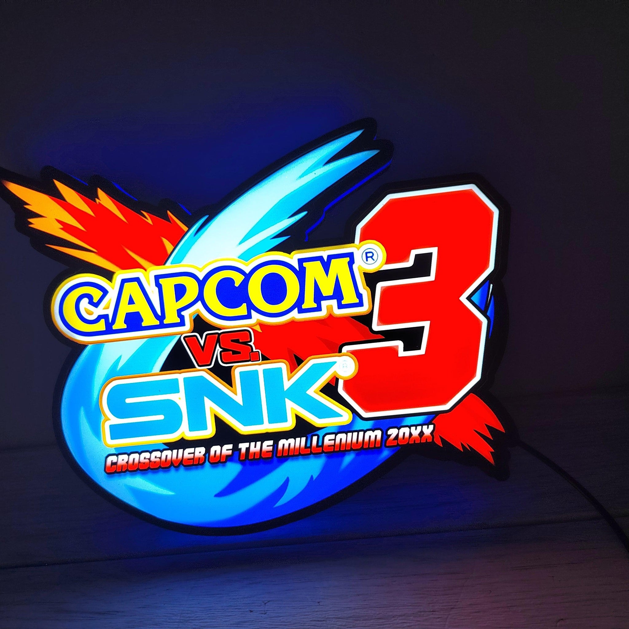 SNK vs. Capcom, Classic Arcade LED Light Box – FYLZGO Signs
