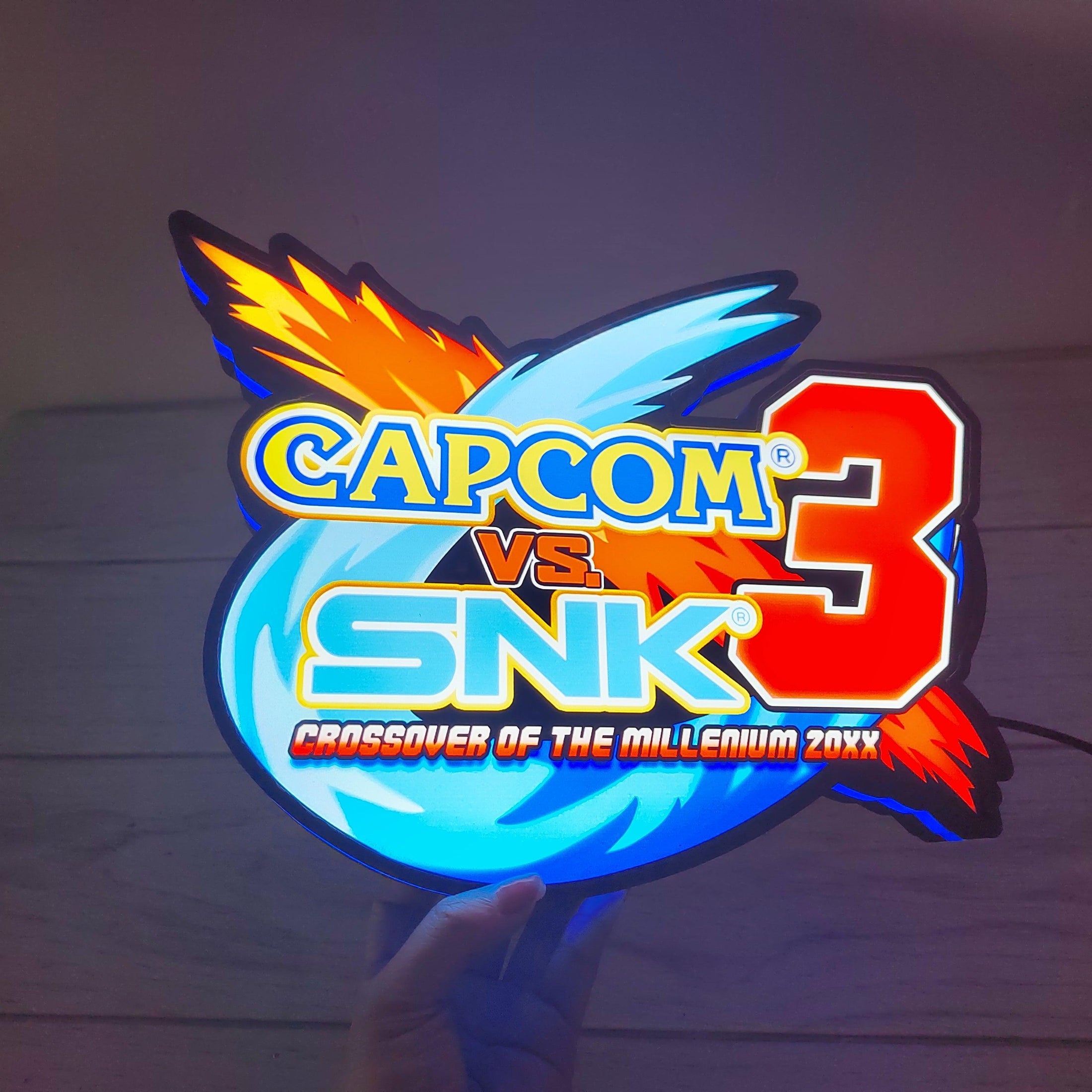 SNK vs. Capcom, Classic Arcade LED Light Box – FYLZGO Signs