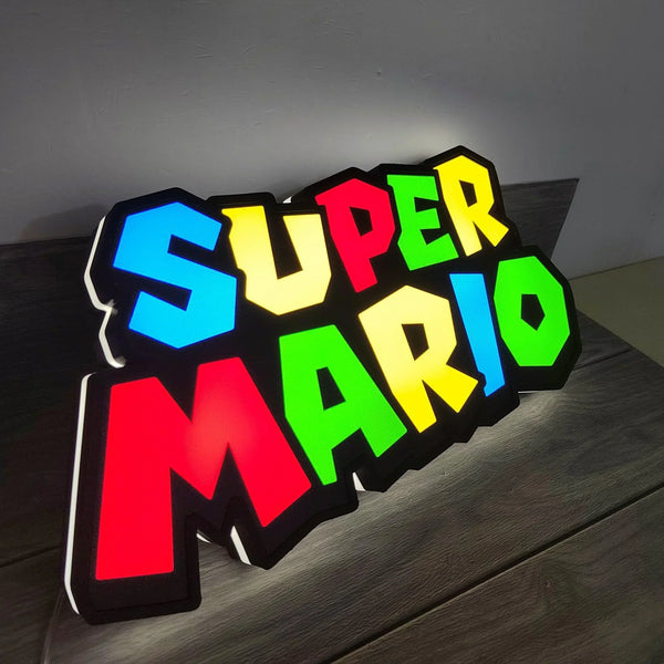 SNES Video Game Light Great for Gaming Room Decor Nintendo Sign for Ma ...